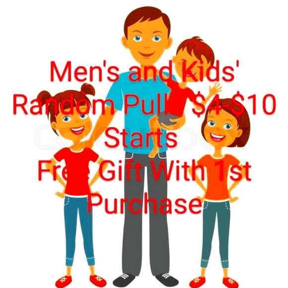 Other | 3 Mens And Kids Random Pulls And Sizes | Poshmark